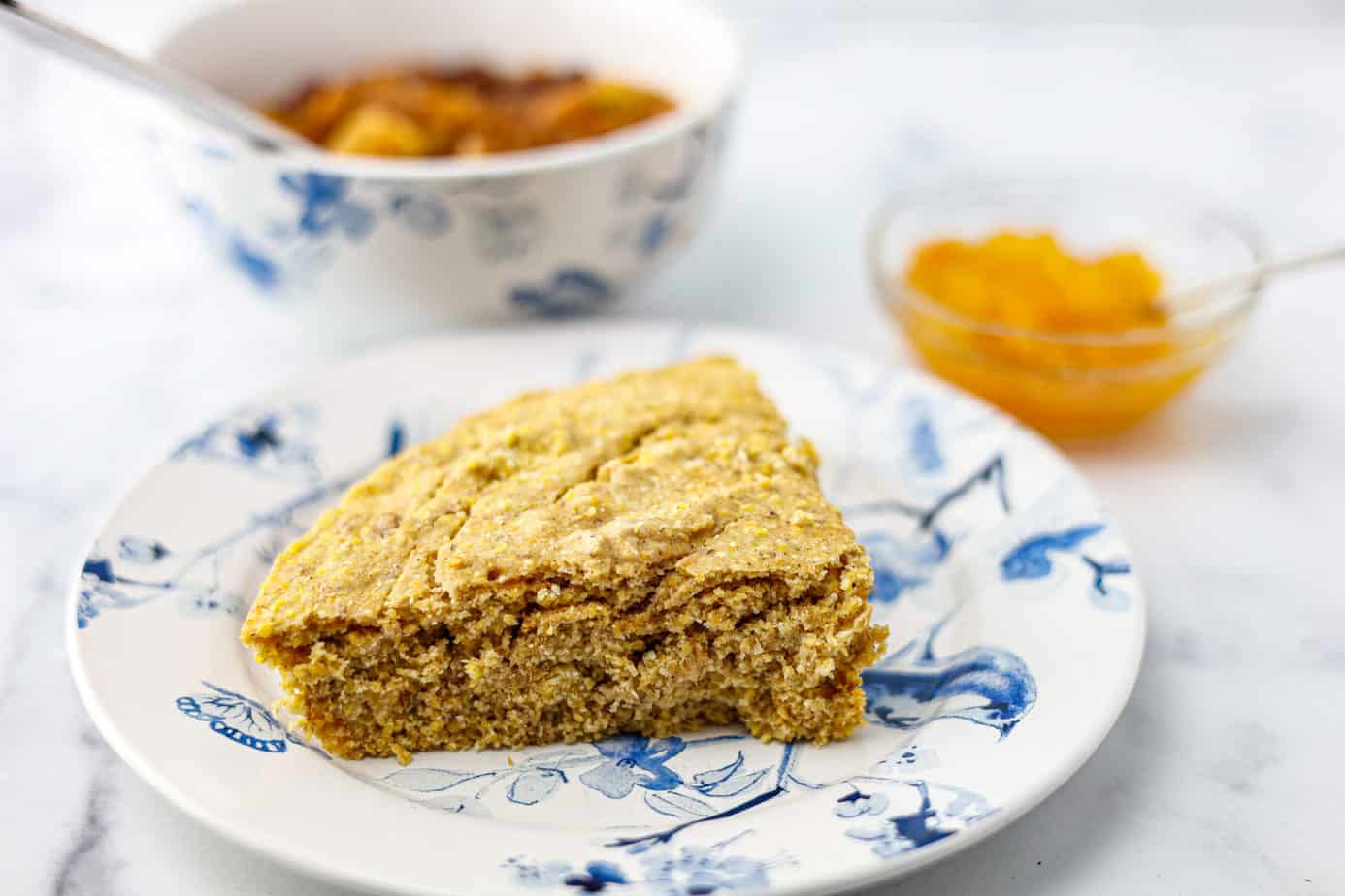Healthy Whole Wheat Corn Bread - Good Food From The Heart